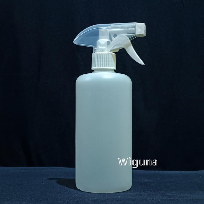 Jual Botol spray 500 ML HDPE natural / Botol kispray 500ml natural - Kab. Bogor - WIGUNA BOTOL ...