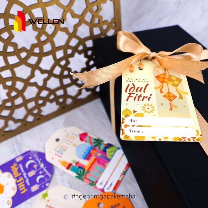 Jual WELLEN PRINT - Cetak Hang Tag Idul Fitri Label Tag Kado HangTag ...