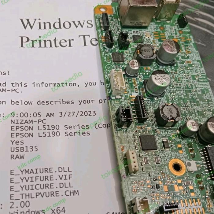 Jual Mainboard Printer Epson L5190 Original Board - Kab. Lamongan ...