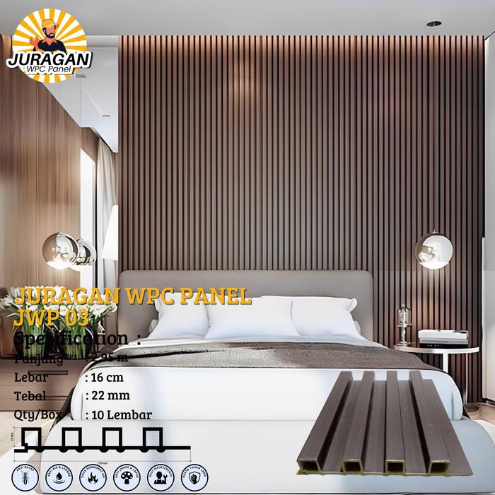 Jual wpc wall panel dinding kisi2 - JWP 03 - Jakarta Utara - Mitra ...