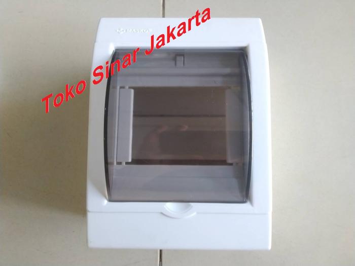 Jual Box MCB Kotak Tempat Rumah Case MCB Fuse Box Boks MCB 4 Group ...