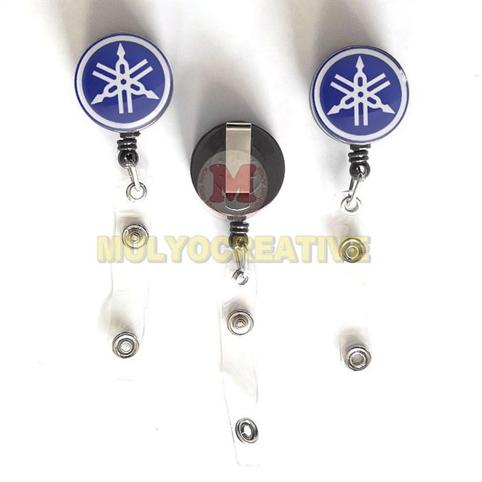 Jual ID Card Yoyo Yamaha Gantungan Murah ID Card Holder Logo Yamaha ...