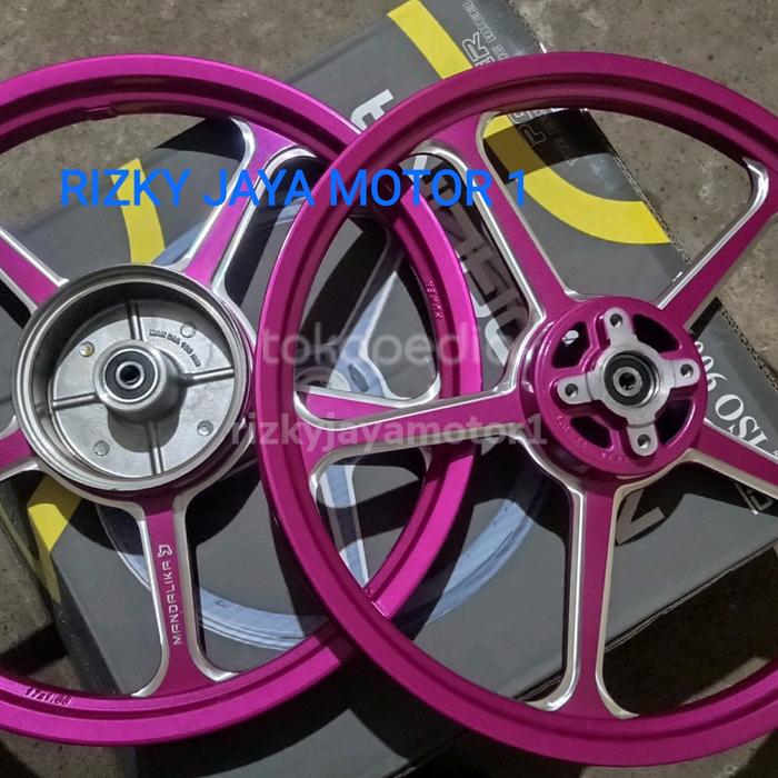 Jual VELG MANDALIKA TROMOL BESAR YAMAHA JUPITER MODEL ENKEI WARNA PINK ...