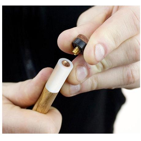 Jual Plastic Ferrule Screw dan Cue Tip Kulit Drat 1 set stick stik ...