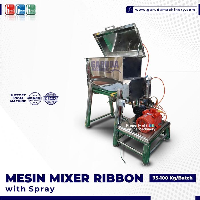 Jual Mesin Mixer Powder Model Ribbon - With Spray - Kab. Malang ...
