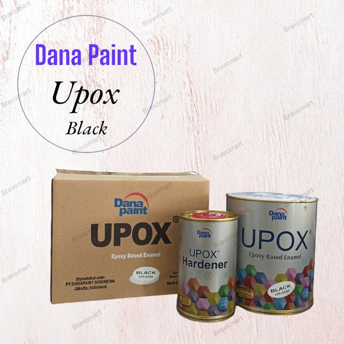 Jual Cat Lantai Epoxy UPOX Dana Paint (1 Set) Warna Black - Kab ...