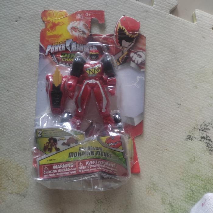 Jual figure power ranger dino charge red ranger morphin figure - Kota ...
