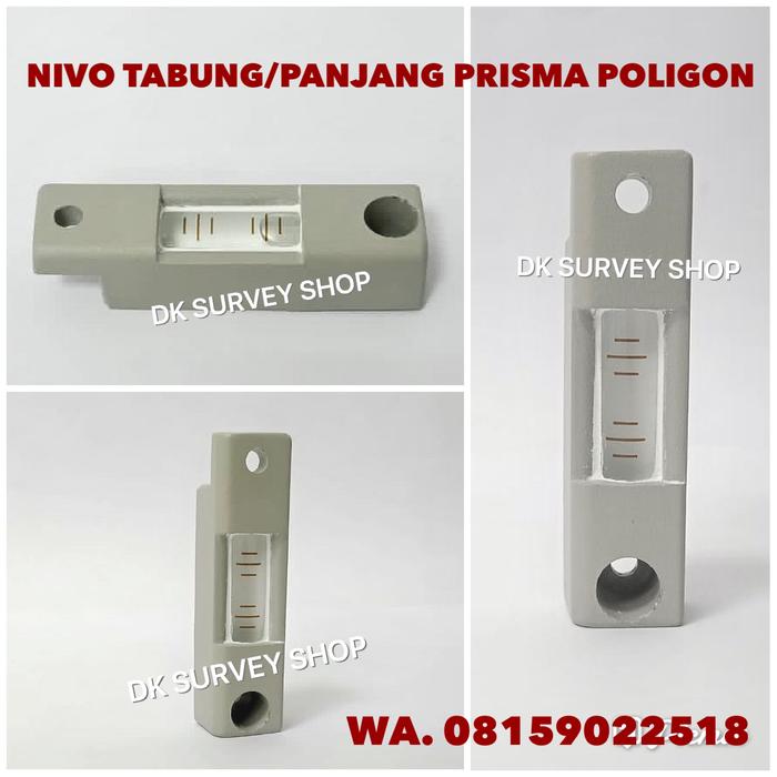 Jual Nivo Tabung Panjang Persegi Waterpass Adapter Tribrach Prisma ...