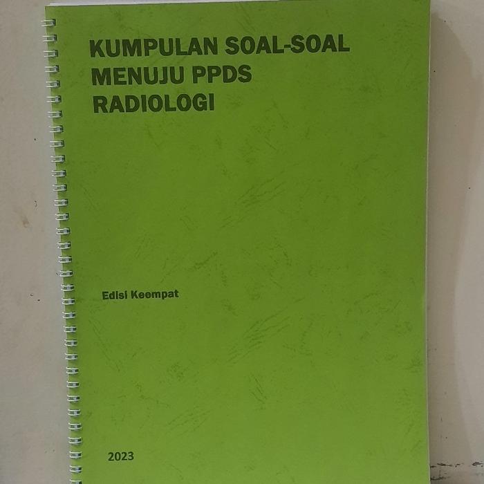 Jual Buku KUMPULAN SOAL-SOAL MENUJU PPDS RADIOLOGI edisi 4 - Kota Pangkal Pinang - A&J Brand ...