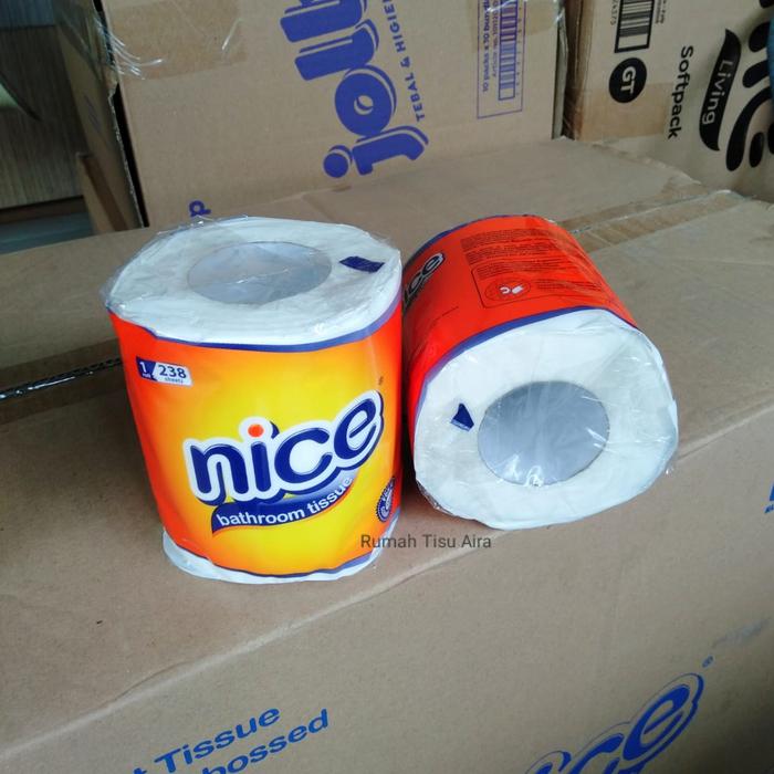 Jual Nice Gulung roll core bathroom tissue tisu toilet 238 sheets - Kota Semarang - AIRA DIAPERS ...
