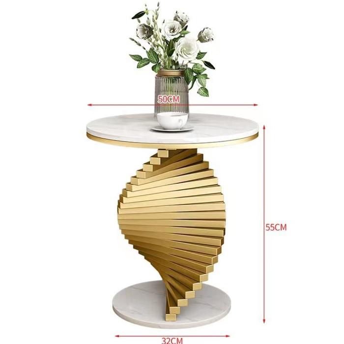 Jual Meja Sudut Coffee Table Kopi Santai / Modern Corner Table EB Home ...