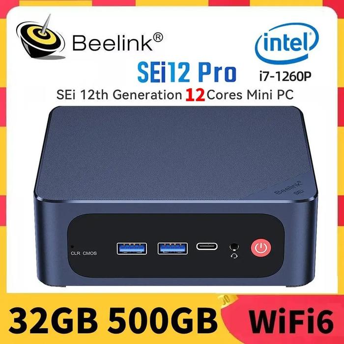 Jual Mini PC Beelink Sei12 Pro i7 12th 1260P 12Core 32/500Gb Win11Pro - Jakarta Timur - Juragan ...