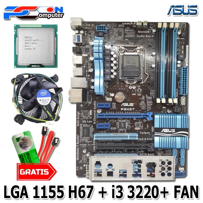 Jual Motherboard Mainboard Mobo Intel DDR3/ Paket Mobo Soket 1155 i3 ...
