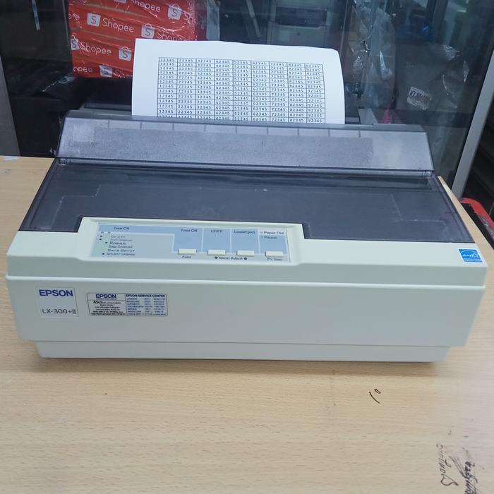 Jual Printer Nota Epson LX-300+II Dot matrik siap pakai - Jakarta Pusat ...