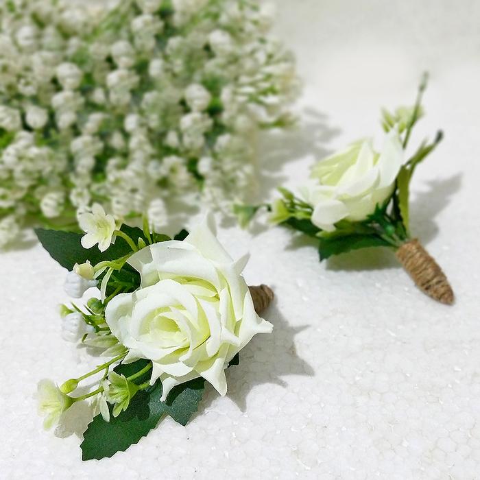 Jual Korsase Corsage Corsages Pin Bros Jas Blazer Bunga Mawar ...