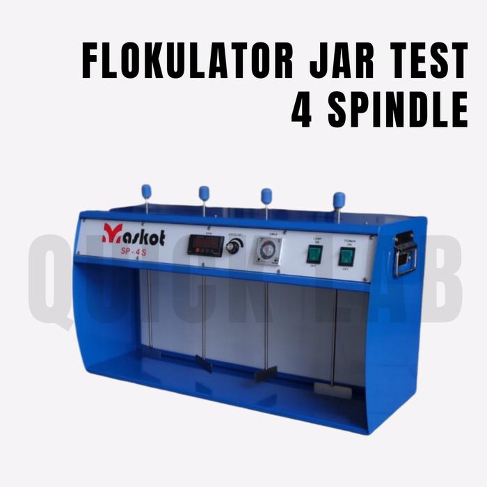 Jual Flokulator Jar Test 4 Spindle - Digital Flocculator - SP 4 ...