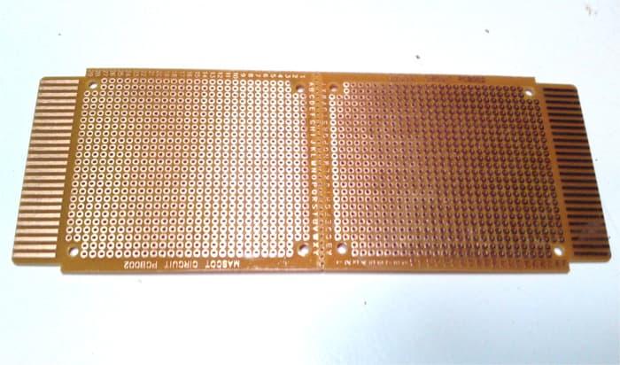 Jual pcb bolong 18x7 cm lubang dotmatriks dotmatrix ic pcb titik ic ...