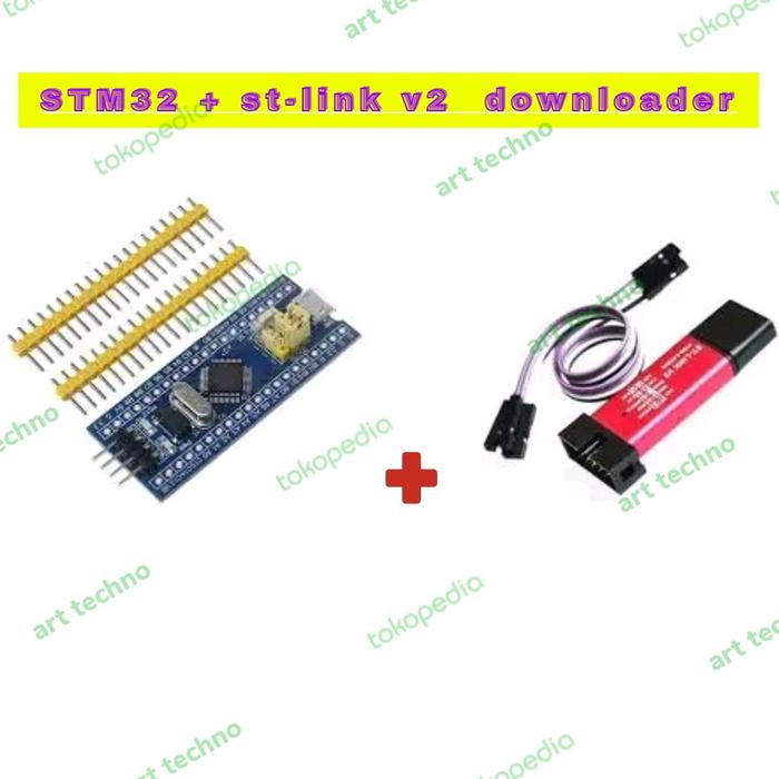 Jual set bundling stm32 + st-link v2 STM32F103C6T8 stm-32 - Kota Bogor ...