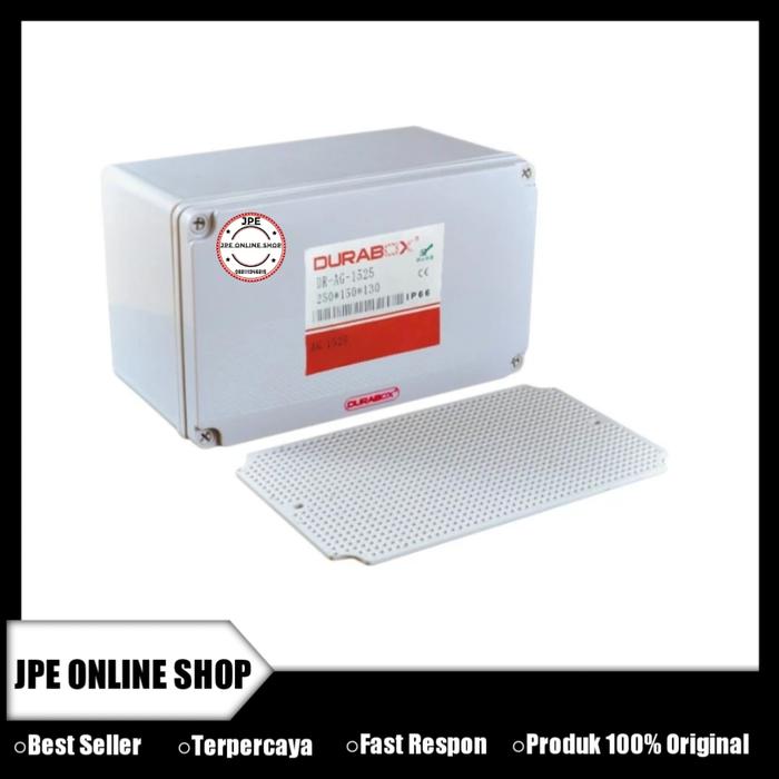 Jual Durabox Junction Box Panel Plastik 150x250x130 mm + Baseplate IP66 ...