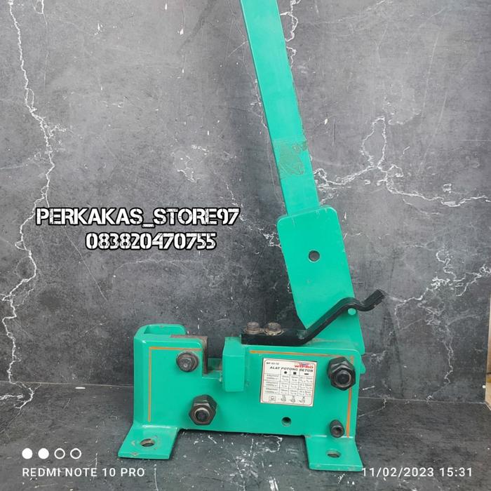 Jual Alat pemotong besi beton manual 22mm WP 60-22 merek wipro ...