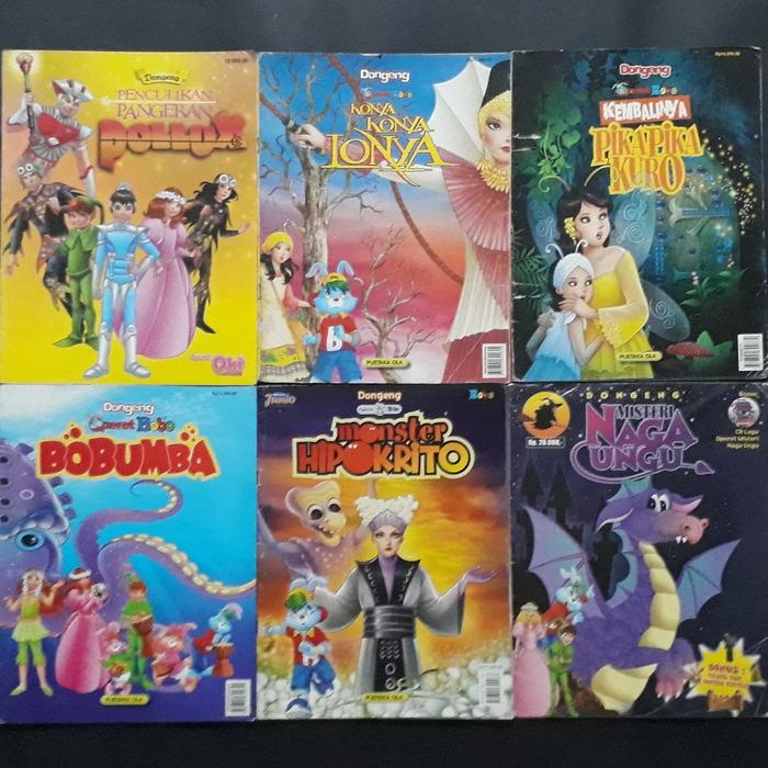 Jual PAKET KOLEKSI 6 SERI DONGENG OPERET BOBO/VANDA P/PUSTAKA OLA ...