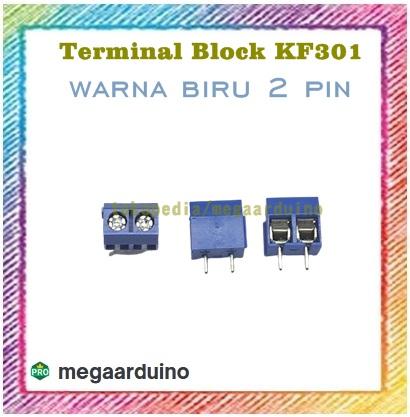 Jual Terminal Block 2p KF301 warna biru 2 pin - Kota Semarang ...