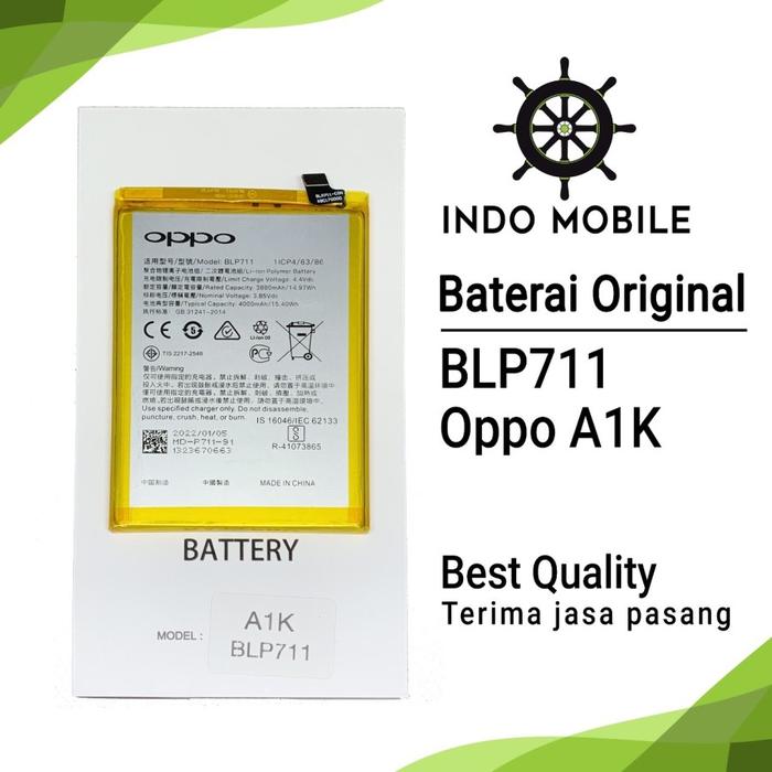 Jual BATTERY BLP711 BLP 711 OPPO A1K ORIGINAL - Jakarta Utara - Indo ...