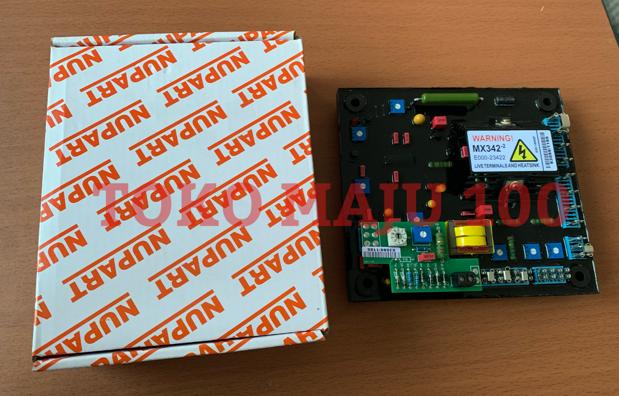 Jual AVR GENERATOR TYPE MX342 (RED) / AVR GENSET MX 342 MX342-2 NUPART ...