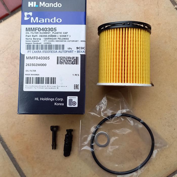 Jual Filter Oli KIA SONET MANDO MMF040305 - Jakarta Pusat - Harvest ...
