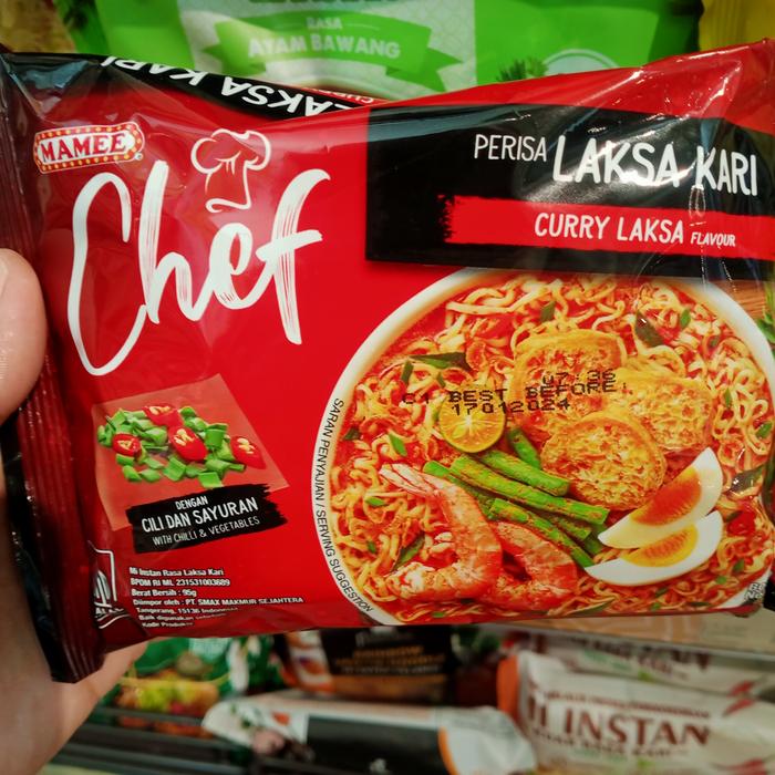 Jual Mamee Chef Mie Instan Curry Laksa 95gr - Jakarta Barat ...