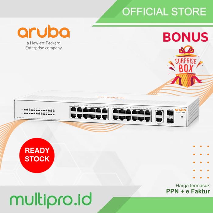 Promo HPE ARUBA R8R50A Instant On 1430 26G 2SFP Switch Cicil 0% 3x ...
