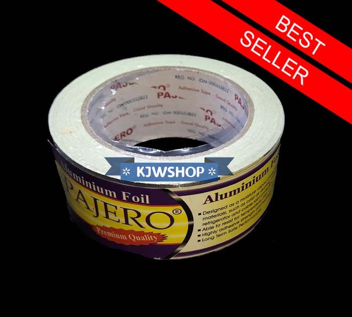 Jual ISOLASI ALUMINIUM FOIL TAPE TAHAN PANAS SOLASI ANTI PANAS HEAT ...