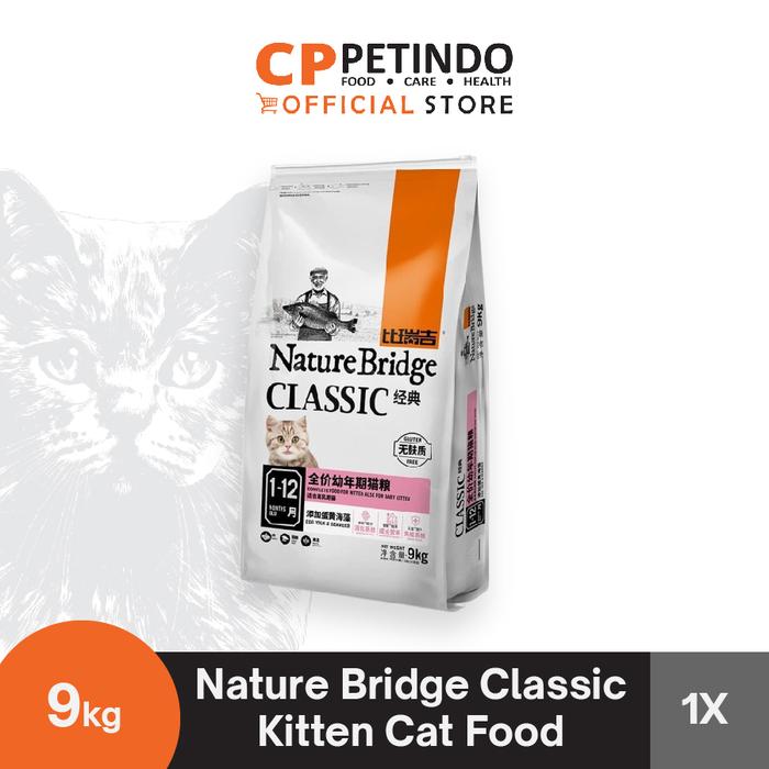 Promo Nature Bridge Classic Makanan Anak Kucing Kering - 9kg Cicil 0% ...