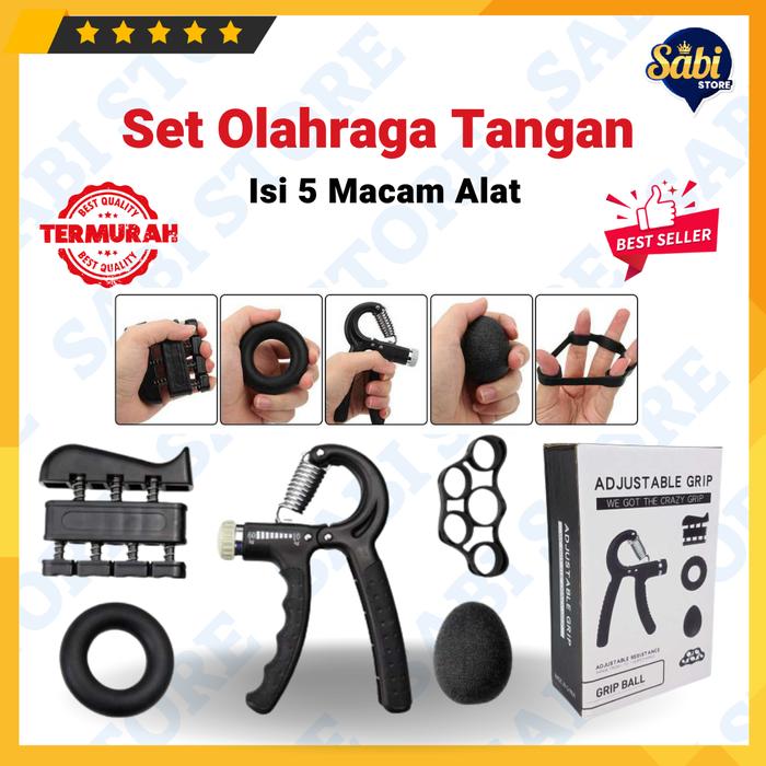 Jual Hand Grip Kit 5 Alat Olahraga Jari Tangan - Jakarta Barat - Sabi ...