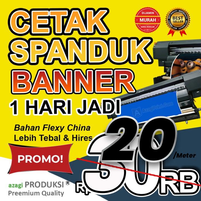 Jual Cetak Spanduk/ Print Banner/ MMT/ Baliho Murah Hires Flexy PROMO - Jakarta Barat - Azagi ...