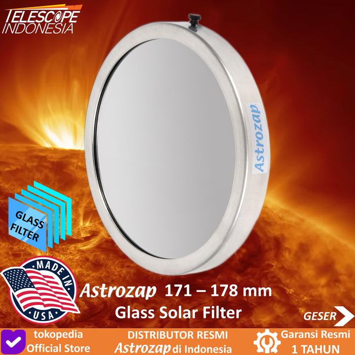 Promo Astrozap 171mm - 178mm Glass Solar Filter Cicil 0% 3x - Jakarta ...