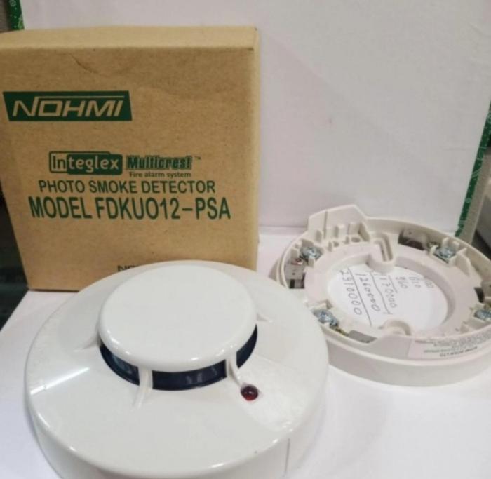Jual Smoke detector NOHMI FDKUO12 -PSA 24VDC + Base - Jakarta Pusat ...