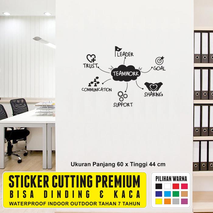 Jual Stiker Dinding Motivasi Kantor Cutting Sticker Kaca Ruang Kerja ...