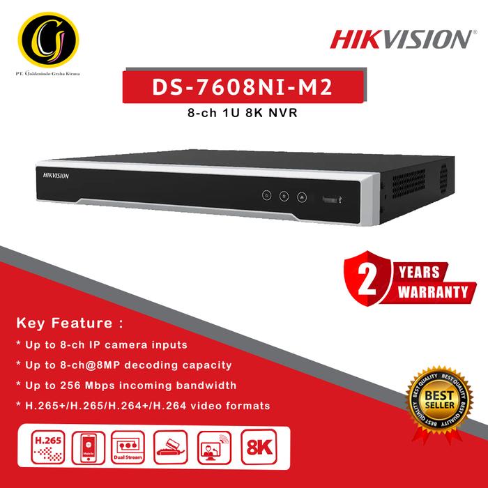 Promo DS-7608NI-M2 - HIKVISION NVR 8CH 2 SLOT HDD - Jakarta Barat ...