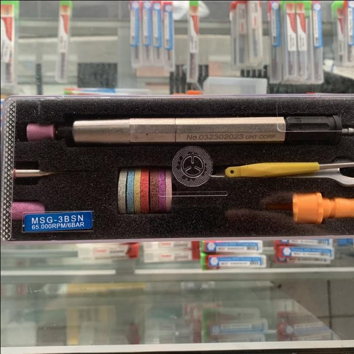 Jual UHT Micro Air Grinder Kit MSG-3BSN JAPAN Gerinda Angin Mikro ...