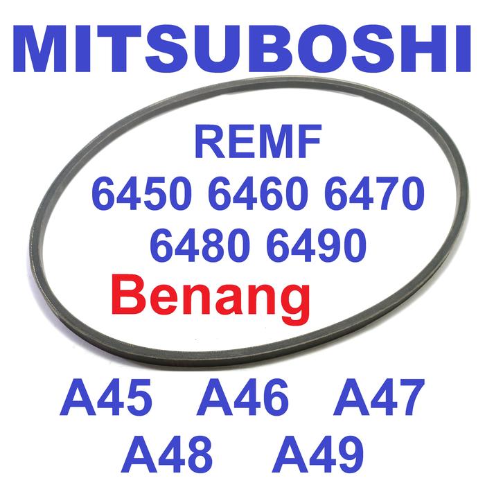 Jual Van Belt A 45 46 47 48 49 MITSUBOSHI Benang REMF 6460 6470 6480 v ...