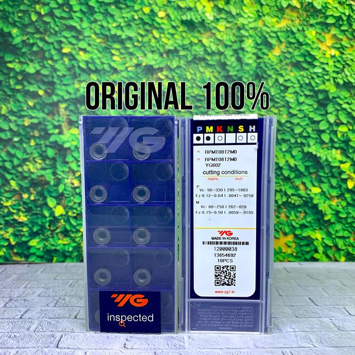 Jual Insert RPMT 08 T2 original YG Korea baru..RPMT 08T2..RPMT08T2 ...
