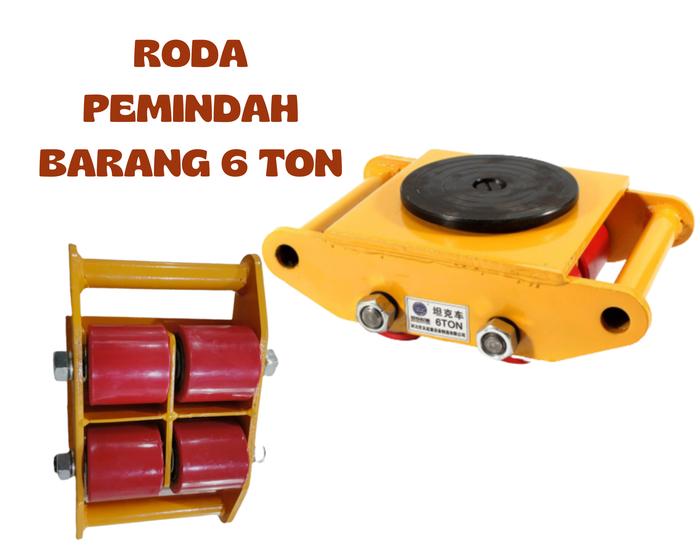 Jual Machinery Mover Roller Tank 6 Ton/Roda Pemindah Barang 6 Ton ...