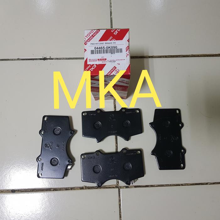 Jual BRAKE PAD DEPAN HILUX REVO DOUBLE CABIN FORTUNER VRZ P/N 04465 ...