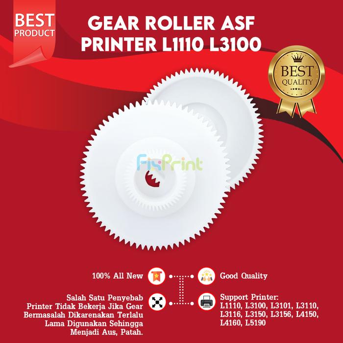 Jual Gear ASF Roller L1110 L3110 L3150 Gir Printer EPSON L4150 L4160 ...