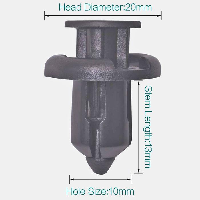 Jual Kancing Klip Baut 8 10 mm Push Clip Wuling Confero Alvez Air Ev ...