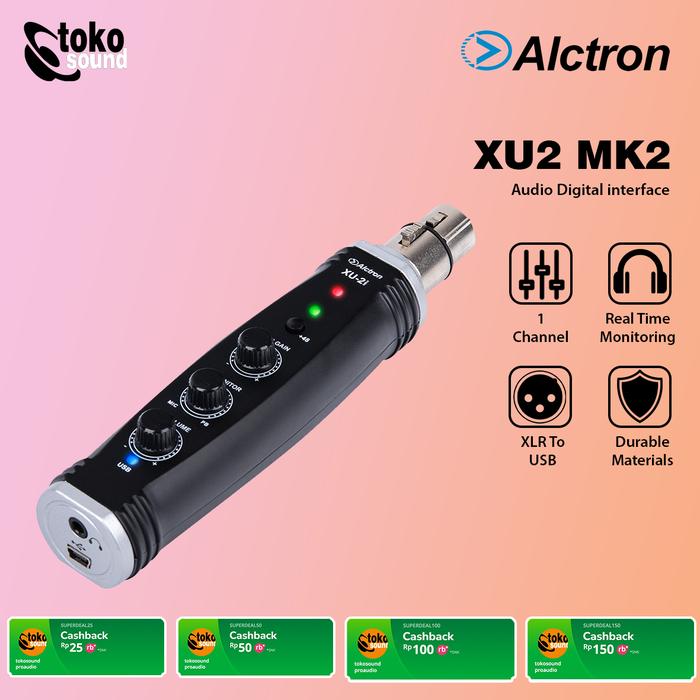 Jual ALCTRON XU2 MKII MK2 - USB Audio Interface - Jakarta Barat ...