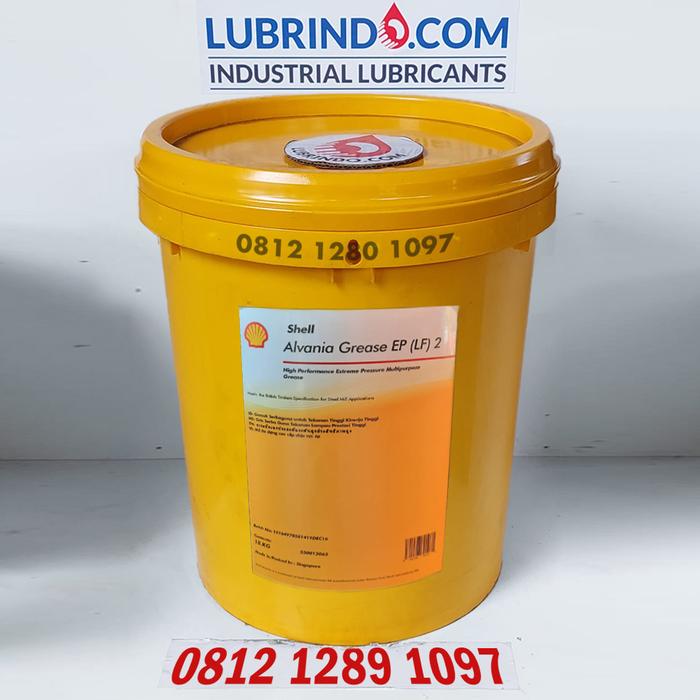Jual SHELL ALVANIA EP LF 2 Grease Lithium NLGI 2 Pail 18 Kg - Kota ...
