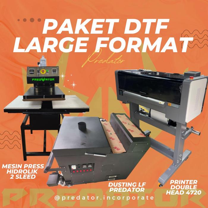 Jual Dp indent paket printer dtf dengan mesin press hidrolik - Kota Bandung - Predatorinc ...