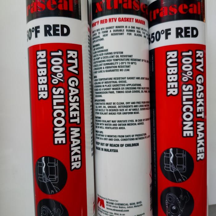 Jual Extraseal silicone red 300 ml silicone red extraseal silicone ...
